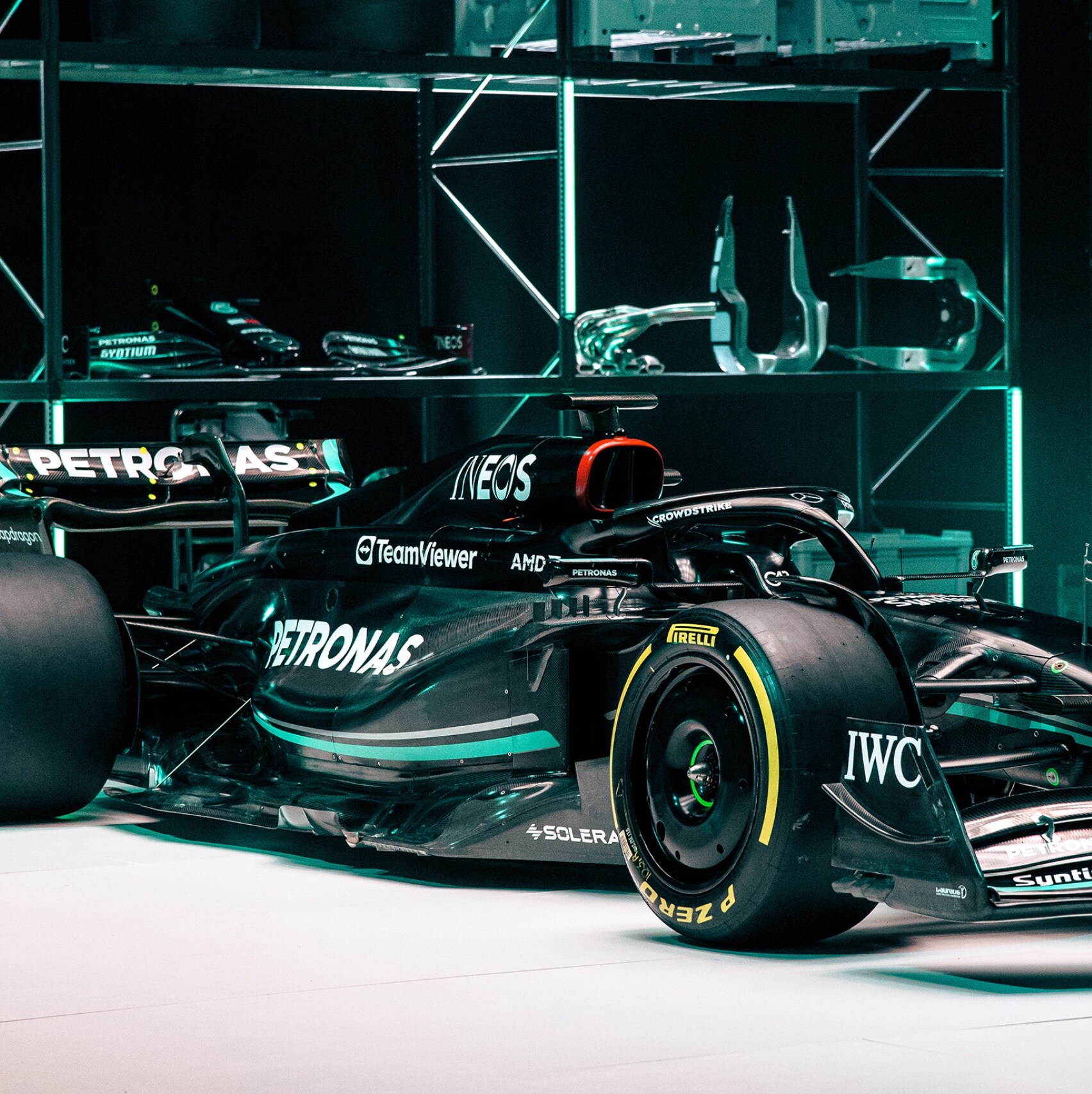 Logotipo De Mercedes Petronas